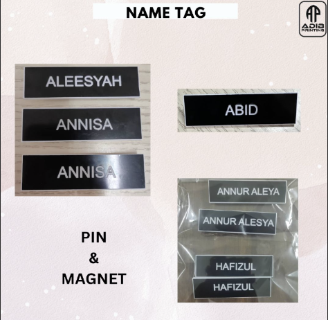 Name Tag – Adib Printing
